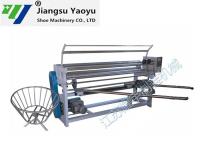 China 2.5kw Power Automatic Fabric Roll Cutting Machine For Double - Sided Rubber for sale