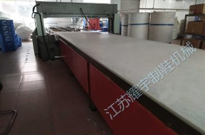 China Leather Clicking Machine , Traveling Head Press Machine For Non Metal Sheet for sale