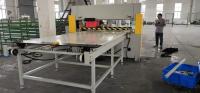 China N95 Face Mask Automatic Hydraulic Cutting Machine With FulL Board Feeding Table for sale