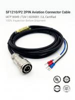 China SF1210/P2 2PIN Aviation Plug Wire Harness for sale