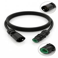 China HSD-4P-M to HSD-4P-F Adapter Cable for sale