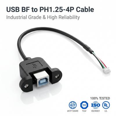 China USB BF to PH1.25‑4P Communication Cable for sale