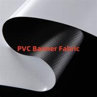 China Black/White PVC Blockout Flex Banner for Digital Printing for sale