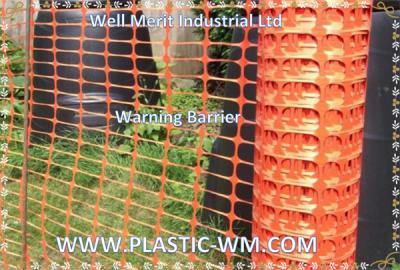 China Warning Barrier/  Plastic Warning Barrier Mesh/Safety Fence with UV Treated for sale