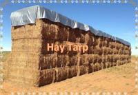 China Custom Heavy Duty  Hay Tarp  Hay Tarpaulin Hay Cover Tarpaulin Hay Bale Tarp for sale