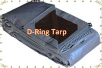 China Waterproof D-ring Tie Down PE Material  Tarp Poly Tarp With D-ring for sale