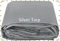 China HDPE Silver Tarpaulin   Heavy Duty Silver Tarpaulin  Silver Poly Tarp for sale