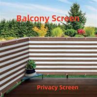 China 40%-95%Rate Privacy Balcony Curtain Screen  Raschel  Mesh  Shade Net for sale