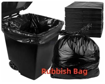 China 35L-120L Bin Plastic Black Trash Bag /Garbabe Bag/ Rubbish Bag for sale