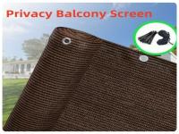 China 40%-95%Rate Privacy Balcony Curtain Screen  Raschel  Mesh  Shade Net for sale