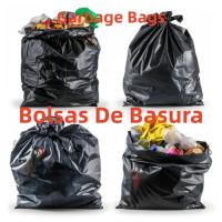 China Black Color Garbage Bags/Bolsas De Basura on Roll for sale