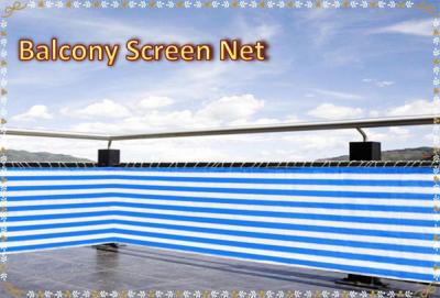 China Blue/White Balcony Net Balcony Screen Privacy Protection Screen Net for sale