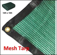 China Black Mesh Tarp /  Mesh  Truck Tarps  /Traier  Mesh Tarp for sale