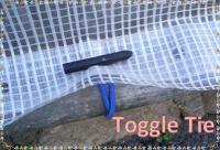 China Bungee Sheeting Ties Elastic Rope Toggle Ties  For Scaffolding Sheet for sale