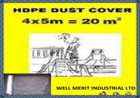 China 4X5M 5Mic-50Mic Plastic   Drop Cloth / Drop Sheet/Dust Cover For Painting for sale