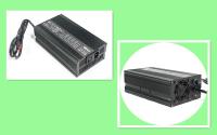 China 48V 10A LiFePO4 Battery Charger, Lithium Battery Smart Charger With 4 Steps Charging for sale