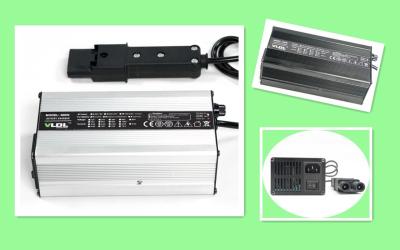 China 4A 48V Small Lithium Battery Charger For Electric Vehicles With Portable Aluminum Casing for sale