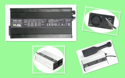 China 36 Volt Black Silver Golf Cart Battery Charger Club Car Intelligent 4 Steps Charging for sale