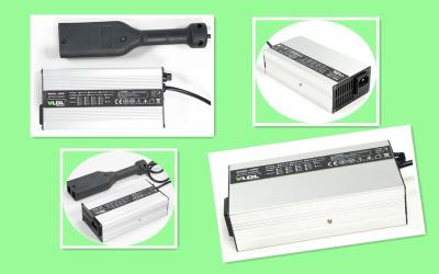China Silver Black 36 Volts 5 Amps Smart Battery Charger 240W For 36V Li / SLA Batteries Powered EVS for sale