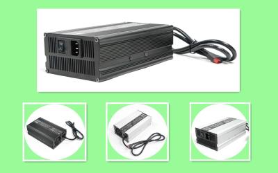 China 10A Electric Motorcycle 48 Volt Battery Charger PFC 110 - 230Vac Input Max 58.4V for sale