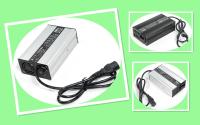 China Smart Electric Motorcycle Battery Charger 36V 4A  Aluminium Silver or Black Casing 4 Steps Charging for sale