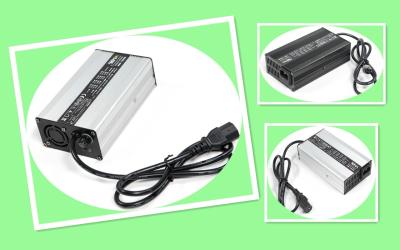 China Smart Electric Motorcycle Battery Charger 36V 4A  Aluminium Silver or Black Casing 4 Steps Charging for sale