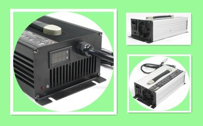 China 48V 20A LiMnO2 Battery Charger Max 58.8Vdc Charging With LCD Display for sale