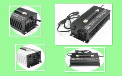 China Black Sealed Lead Acid Battery Charger 48V 30A Max 58.8V CC CV CE RoHS Certified for sale