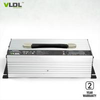China 8A 12v lithium battery charger With Intelligent 4 Steps Charging for sale