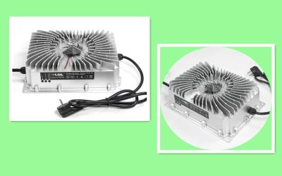 China ROHS Waterproof Battery Charger Wide 90 To 264Vac Input With PFC , Marine Lithium Battery Charger for sale