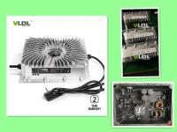 China Marine 40A 24V Smart Battery Charger Automatic CC CV Charging Fully Sealed IP65 for sale