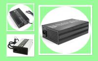 China ROHS Waterproof  Battery Charger 24V 15A For Lithium Battery Silver Or Black Color for sale