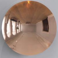 China OEM Stainless Steel Wall Art Sculpture Multi Color Wall Spheres Decor for sale