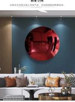 China OEM Stainless Steel Wall Art Sculpture Multi Color Wall Spheres Decor for sale
