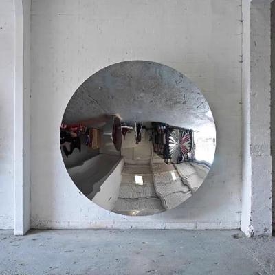 China OEM Stainless Steel Wall Art Sculpture Multi Color Wall Spheres Decor for sale