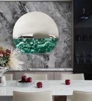 China Multi Color Wall Art Metal Sculpture 3D Metal Wall Decor For Residential Interiors for sale