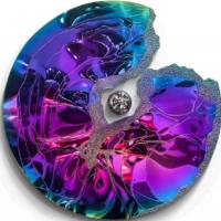China Mirror Polished 3D Wall Decoration Color 3D Wall Art Decor for sale