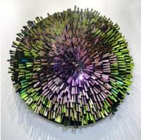 China Mirror Polished 3D Wall Decoration Color 3D Wall Art Decor for sale