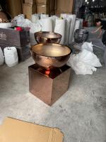 China Indoor / Outdoor Stainless Steel Water Feature OEM Water Feature Sculpture for sale