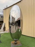 China Rust Proof Stainless Steel Outdoor Sculpture Custom Dimensions Art Table for sale