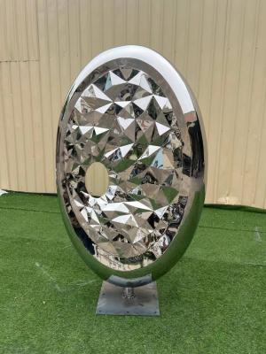 China Rust Proof Stainless Steel Outdoor Sculpture Custom Dimensions Art Table for sale