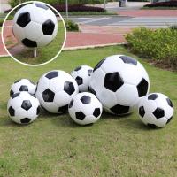 China Custom Dimensions Metal Football 304 / 316 Football Sculpture for sale