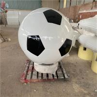 China Custom Dimensions Metal Football 304 / 316 Football Sculpture for sale