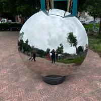 China Customized Stainless Steel Wall Art Sculpture Rust Resistant Mirror Wall Decoration for sale