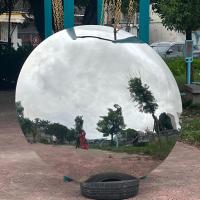 China Customized Stainless Steel Wall Art Sculpture Rust Resistant Mirror Wall Decoration for sale
