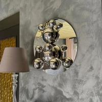 China 304 Stainless Steel Wall Art Sculpture OEM Stainless Steel Wall Decoration for sale