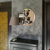 China 304 Stainless Steel Wall Art Sculpture OEM Stainless Steel Wall Decoration for sale