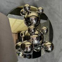 China 304 Stainless Steel Wall Art Sculpture OEM Stainless Steel Wall Decoration for sale