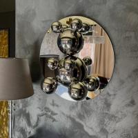 China 304 Stainless Steel Wall Art Sculpture OEM Stainless Steel Wall Decoration for sale