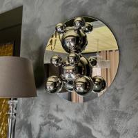 China 304 Stainless Steel Wall Art Sculpture OEM Stainless Steel Wall Decoration for sale